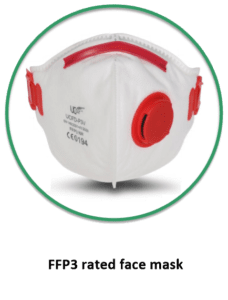 Asbestos testing kit with RPE and PPE • Asbestos Kits UK Ltd